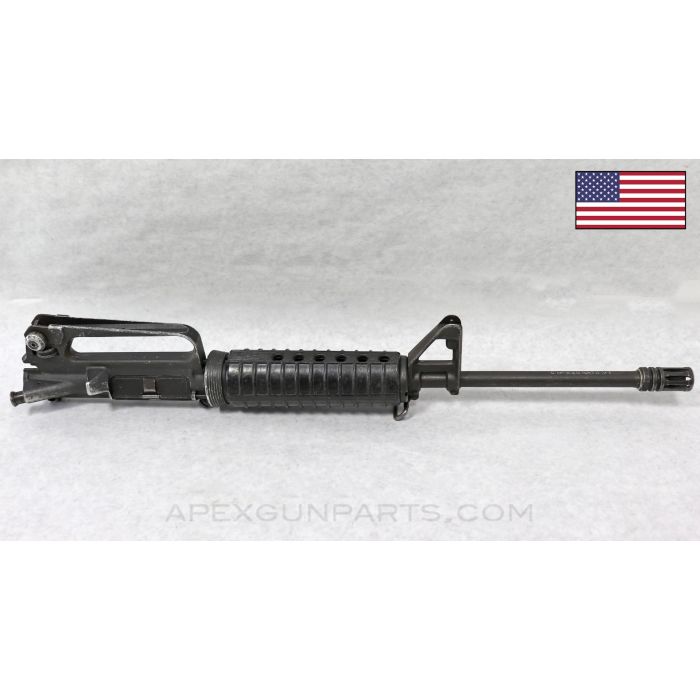 Colt AR15A2 carbine upper assembly, 16" long Pencil Barrel, bird cage ...