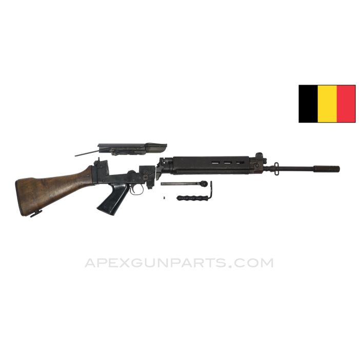 Belgian Manufactured FAL Parts Kit with 21 inch Populated Barrel ...