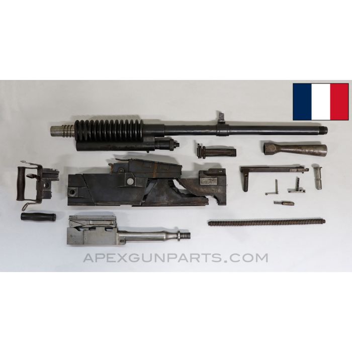 Hotchkiss M1929 / Mle 1930 Heavy Machine Cannon Parts Kit w/Barrel ...
