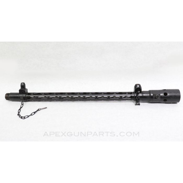 MG15 air cooled Barrel Jacket, no lock spring, painted black