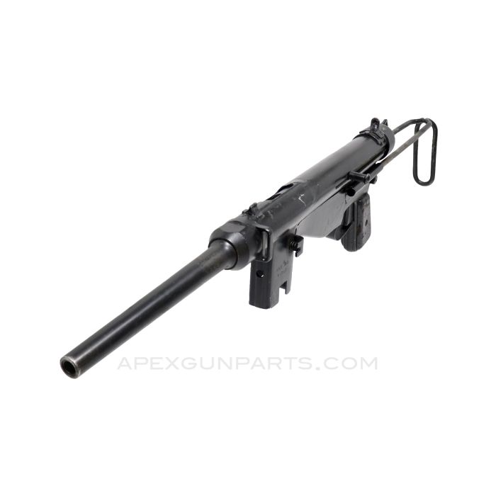 FBP Display Gun, Non-Functional 9MM Submachinegun w/ Wire Stock, Steel ...