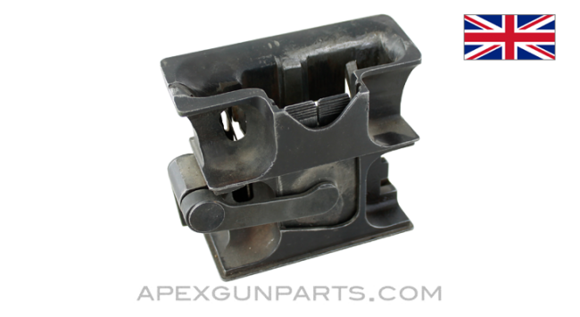 Vickers MG Feed Block Assembly, Complete, Steel *Good*