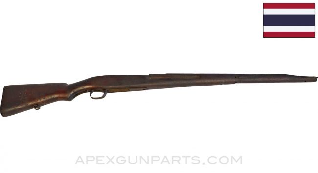 Siamese Type 45-66 Mauser Stock, w/ Trigger Guard, 44", Second Pattern ...