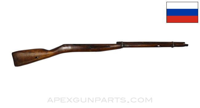 Russian Mosin Nagant 91/30 Stock Set, 45", wood
