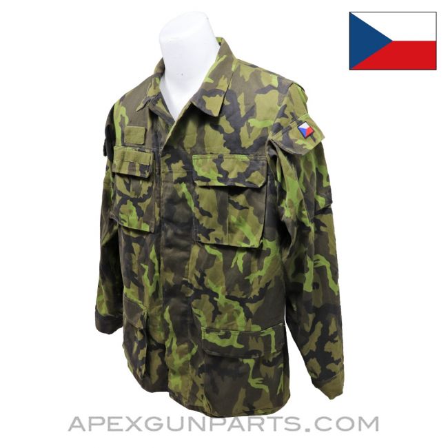 Czech M95 Camo Field Jacket, Cotton / Polyester, Used *Very Good*