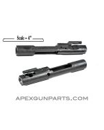 Colt AR-15 / M16 "Slickside" Bolt Carrier Group, Complete, Early, 5 ...
