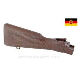 East German AKM Buttstock, Pebble Grain, Brown Polymer, Balkan Service ...