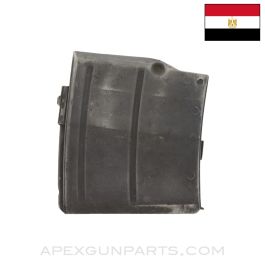 Egyptian Hakim Rifle Magazine Body, 10rd, Blued Steel, 8x57 Mauser *Good*