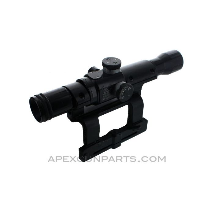 Original Zrak M76A scope, complete with side mounting bracket, used in ...