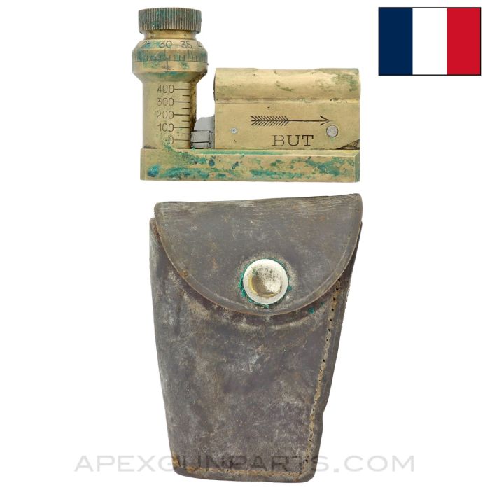French Hotchkiss M1929 / Mle 1930 Heavy Machine Gun Clinometer, w ...