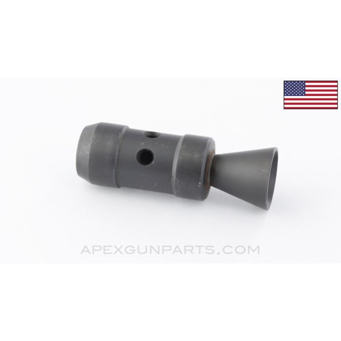 US Made Krinkov Stle Muzzle Brake, 1/2x28 RH *Good*
