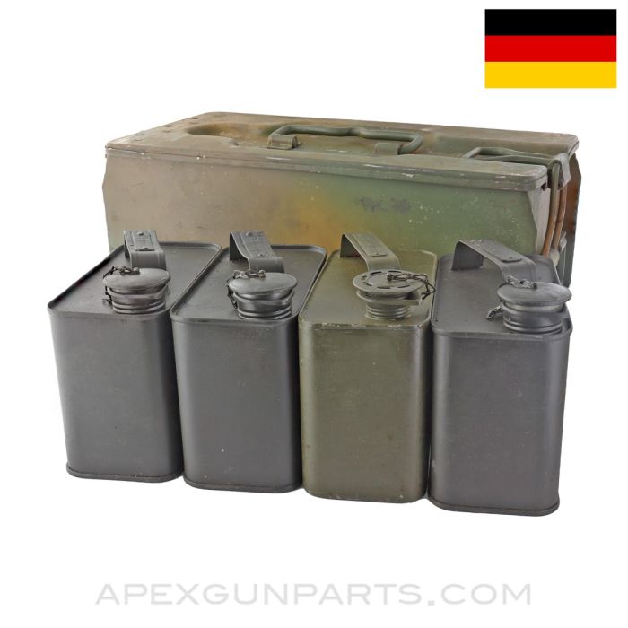 German WWII Machine Gun Service Box, w/ Oiler Set, Reichswehr ...