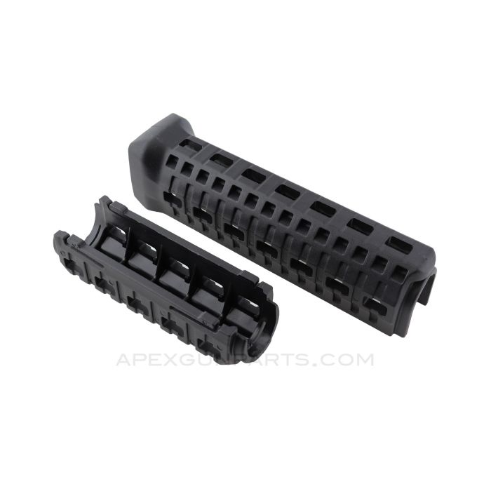 Ak Rail AK 47 / AK 74 M LOK Handguard, Black Polymer, US Made By DLG