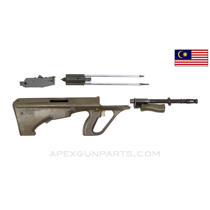 SME AUG Parts Kit, Malaysia, Green Polymer, 5.56x45 NATO