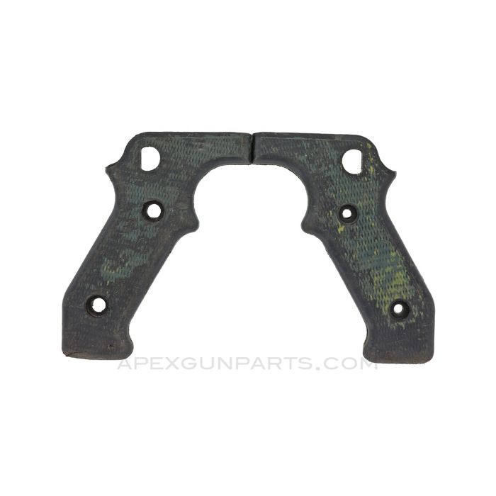 MAG58/M240 Grip Panel Set, Painted, Stripped *Good*