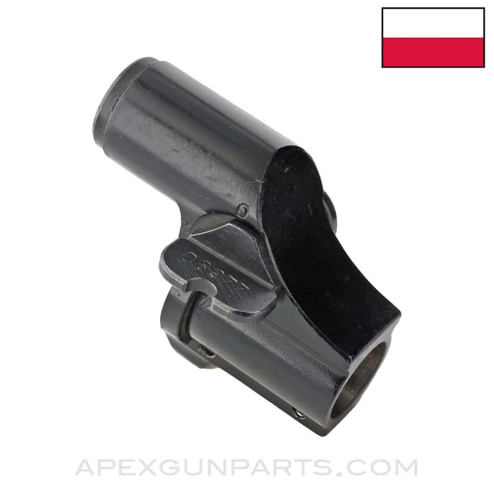 Polish AK-47 KBK GN 60 Gas Block W/ Grenade Shut-Off and Sling Loop ...