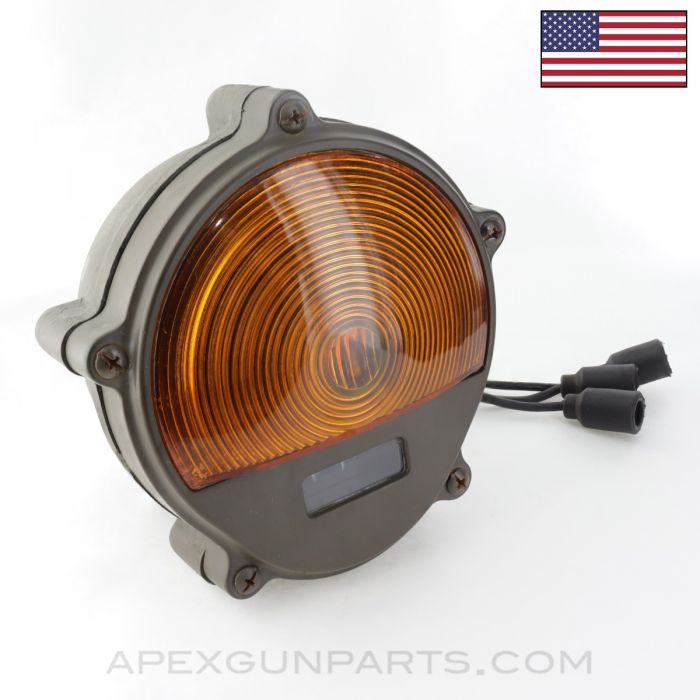 Parking Light Assembly, Front Amber, 24V DC, M151 / M998 / M35