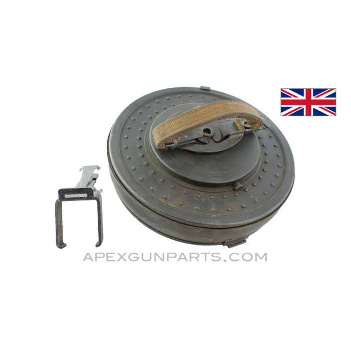 BREN gun Mark 1 Drum Magazine, 100rd, With Adapter, .303 British