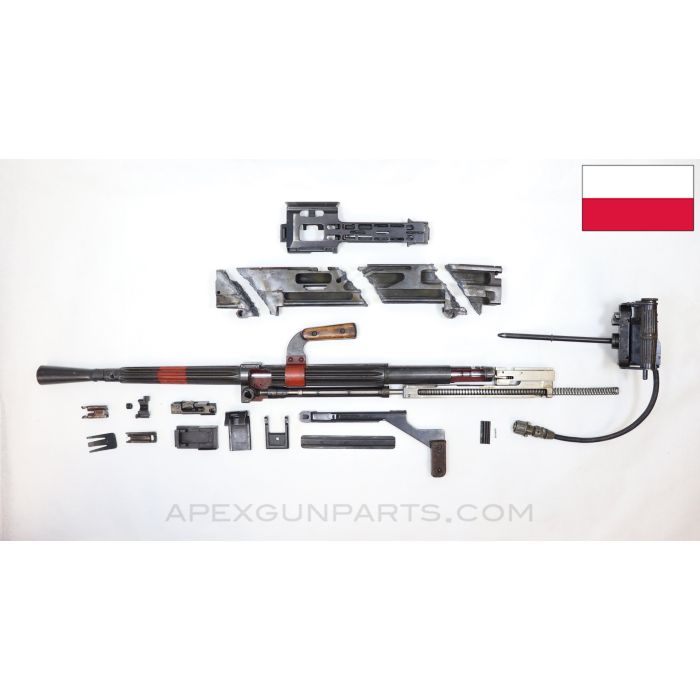 Polish SGMT Goryunov Cutaway Parts Set, w/ Cut Receiver, 7.62x54R *Very ...