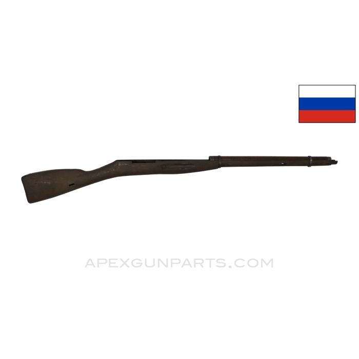 Russian Mosin Nagant 91/30 Stock Set, 45", wood *Fair*