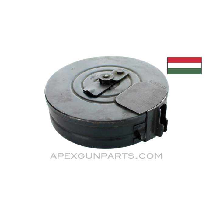 Hungarian PPSH-41 Drum Magazine, 71rd, 7.62x25, Broken Cartridge Guide ...