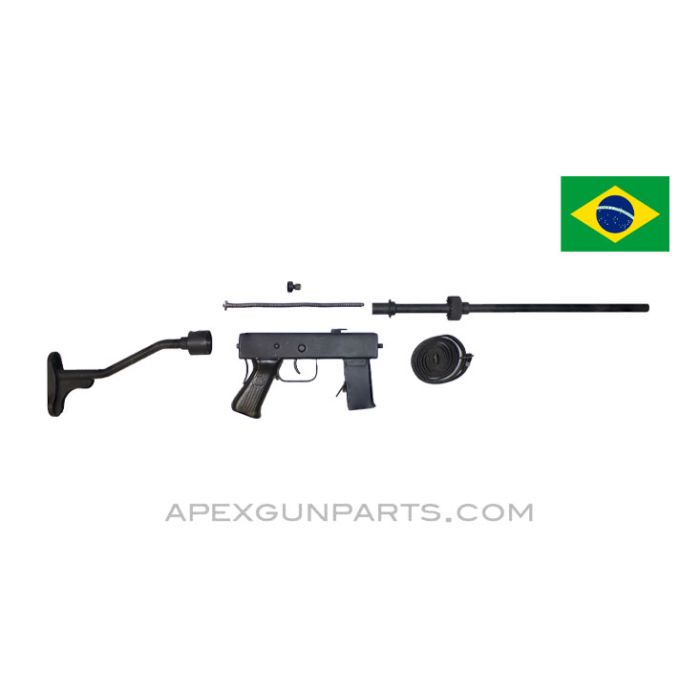 Mekanika URU SMG Parts Kit, 19" Barrel, With Sling, Brazilian *Very Good*