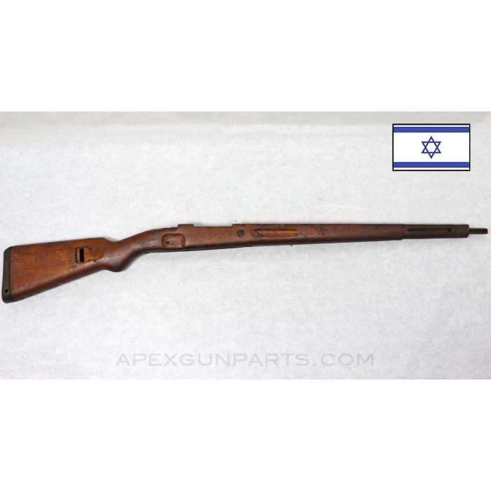 K98 large ring Mauser Stock, 38" length, 7.62 marked near toe, includes ...