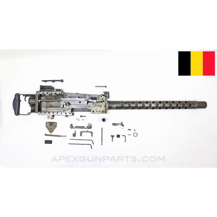 Belgium FN30 belt fed LMG Parts Kit with Barrel, Israeli contract in 7 ...