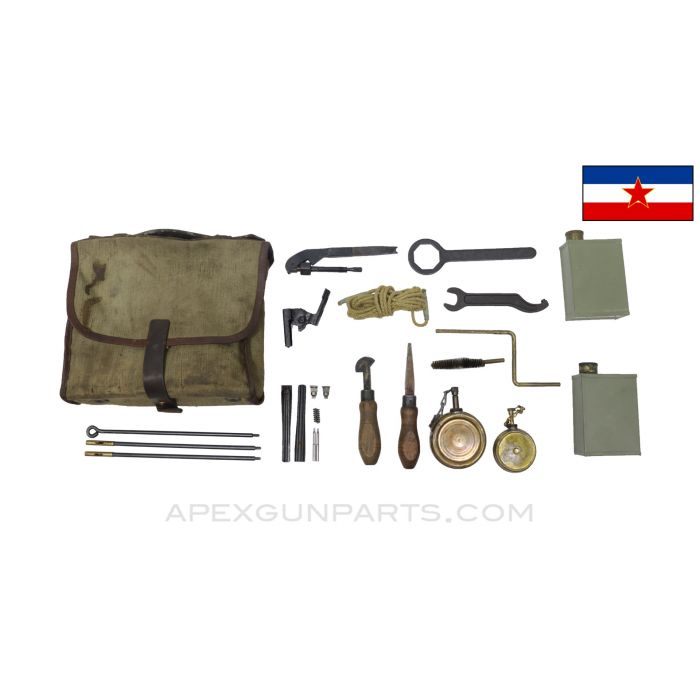 Yugoslavian M53 / MG-42 / MG-34 Field Maintenance Kit in Canvas Pouch ...