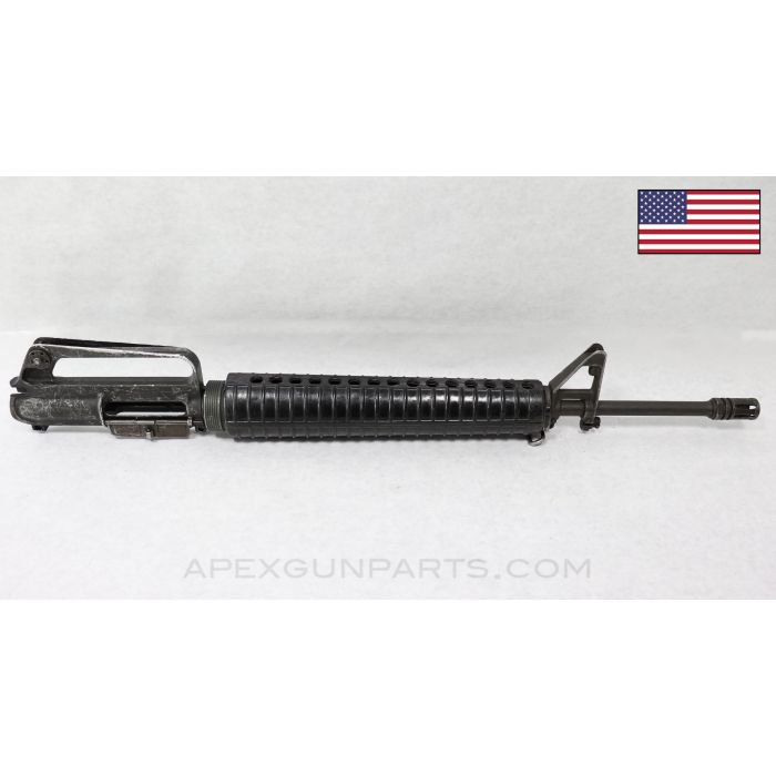 Colt 604 M16 Upper Assembly, 20" Pencil Barrel, A2 Circle Handguards, 5 ...