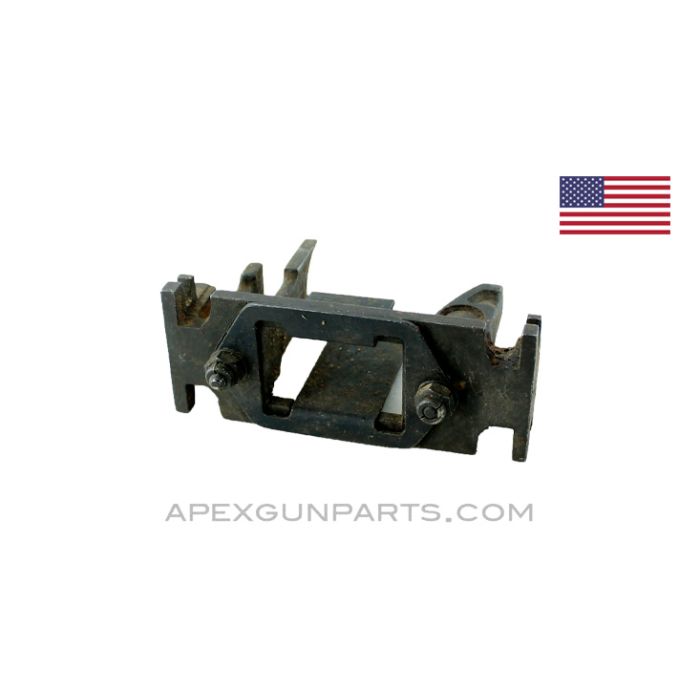 Browning M3 .50 Cal. Link Chute Adapter, Right Side Feed, Steel, *Good*