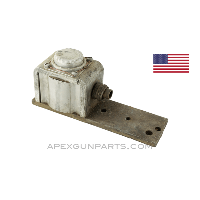 Browning M3 .50 Cal. 12v Electric Trigger Control Solenoid, Side Mount ...
