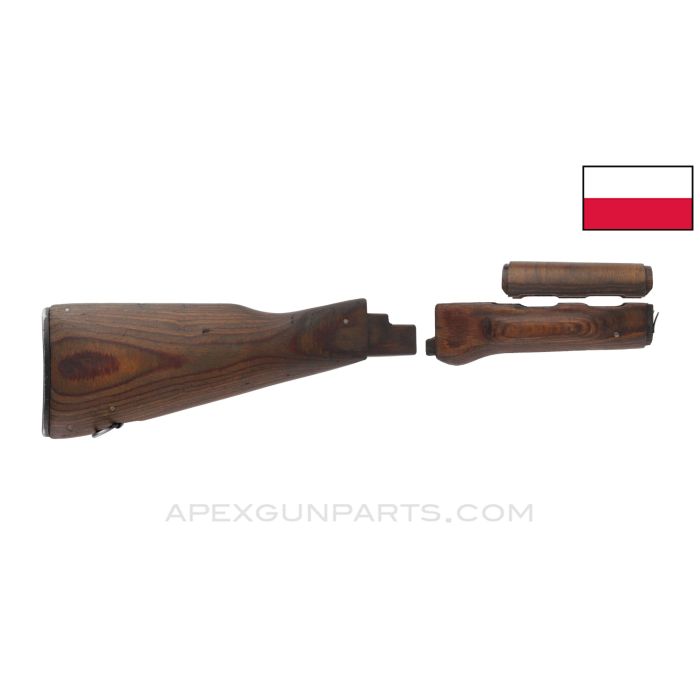 Polish AKM Furniture Set, Laminated Wood *Very Good*