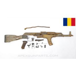 Romanian M63 AKM Parts Kit with Original chrome lined, cold hammer ...