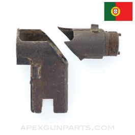 FBP M/948 Trunnion / Magazine Well, Two Piece Section. *Fair*