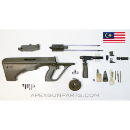 STEYR SME AUG Parts Kit w/Accessories, Malaysia, Green Polymer, 5.56x45 ...
