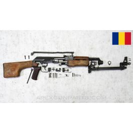 Romanian RPK Parts Kit w/ Adjustable Bipod, Matching Numbers, Club ...