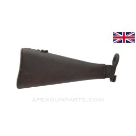 STEN Mk 5 Wood Buttstock w/Hardware, *Very Good*
