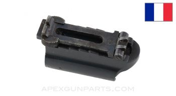French Berthier Rifle Rear Sight Assembly *Good*