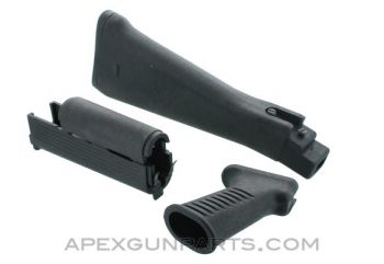 AK-47/ AKM Stock, Black Polymer, No Buttplate, *Very Good