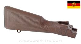 East German AKM Buttstock, Pebble Grain, Brown Polymer, Balkan Service ...
