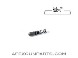 Colt AR15/M16 bolt catch plunger and spring