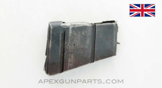 Lee-Metford carbine magazine with chain loop, 5rd, .303 British,