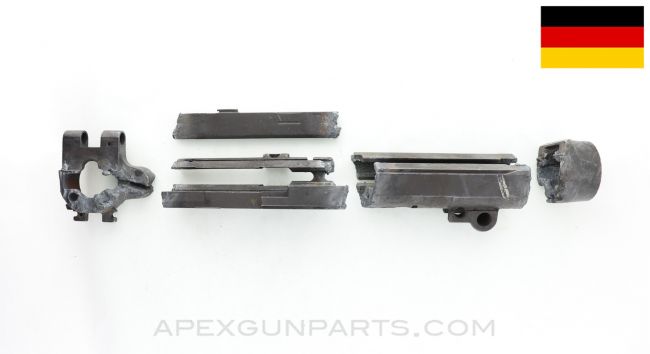 MG-34 Front Section Torch Cut Receiver, Stripped, *As-Is*