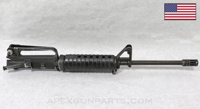 Colt AR15A2 carbine upper assembly, 16" long Pencil Barrel, bird cage ...
