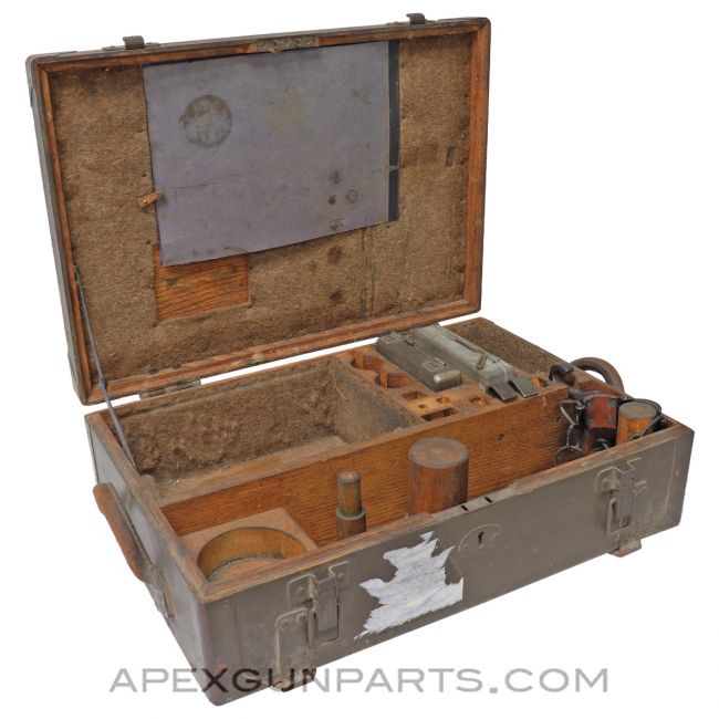 Skoda 75mm Model 1928 Mountain Gun Spare Parts Crate, Czech manufacture ...