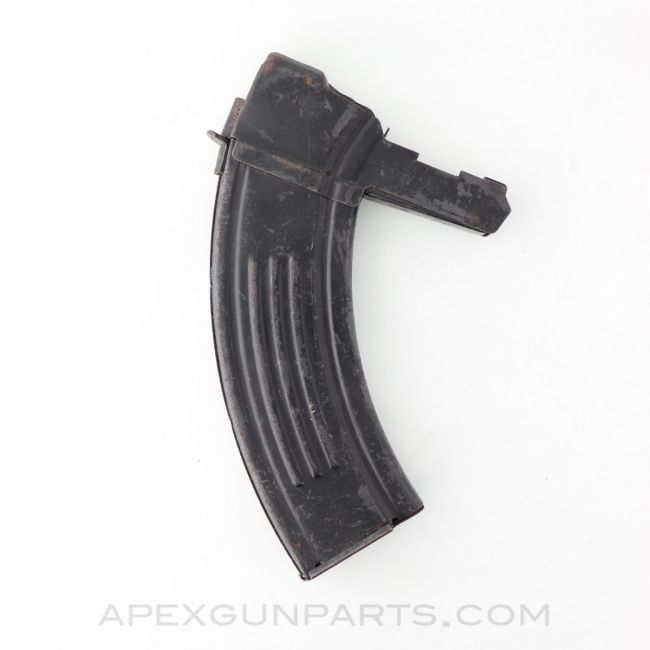 Steel SKS Magazine, 30 rounds, painted black, 7.62x39