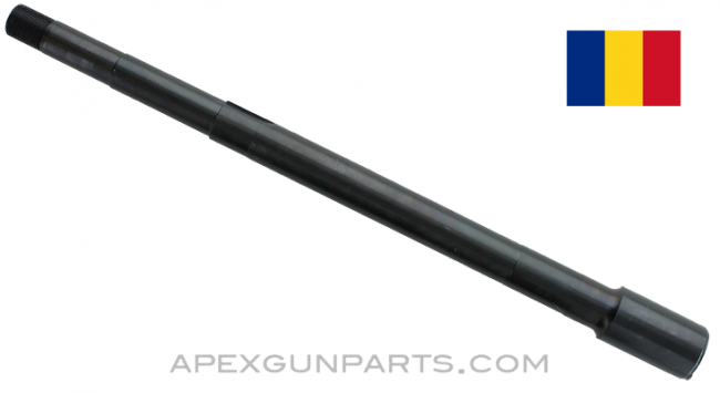 Romanian AKM Barrel, Chrome Lined, Cold Hammer Forged, Threaded Muzzle ...