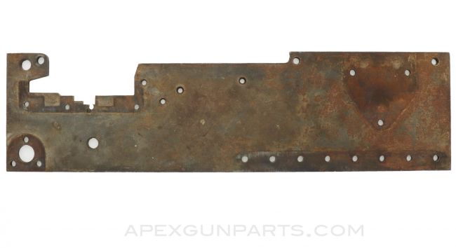Browning 1919 Project Left Hand Side Plate (LHSP), Stripped, Modified ...