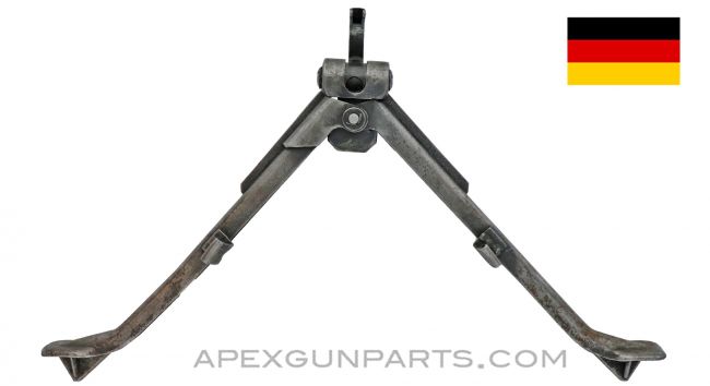 MG 42 / M53 / MG3 Bipod, Incomplete, Waffen Marked *Good*